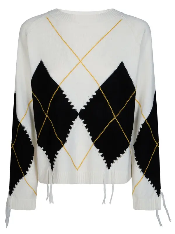Pinko Stylish Knit Pull-over With Decorative Cut-outs