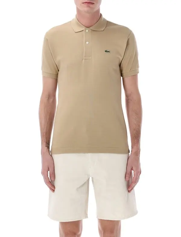 Lacoste Classic Mini Piqué Polo - Beige