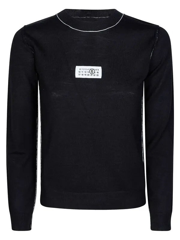 MAISON MARGIELA Fashionable Mini Sweater For Fw26 - Nero