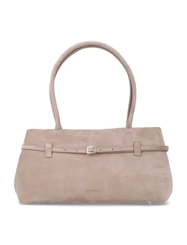 Manu Atelier The Cambon Mini Handbag Elegant Structure And Softness - Sughero