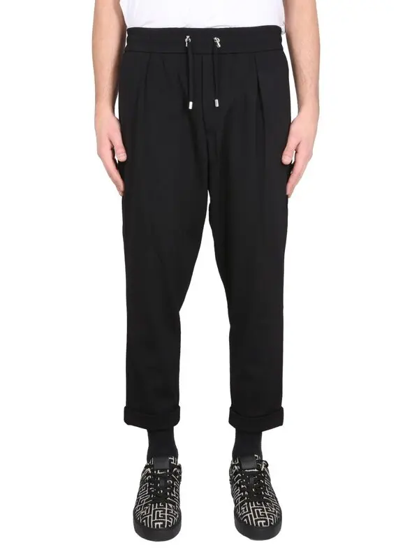 Balmain Wool Tailored Pants