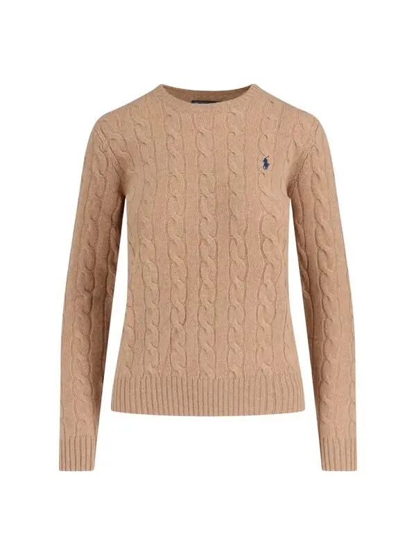 Polo Ralph Lauren Wool & Cashmere Cable Knit Crewneck Jumper