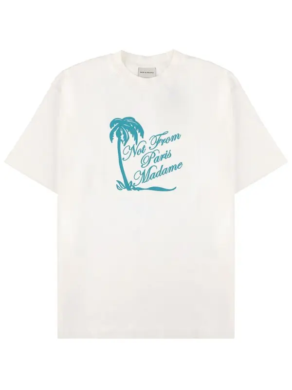 Drole De Monsieur Graphic Cotton T-shirt