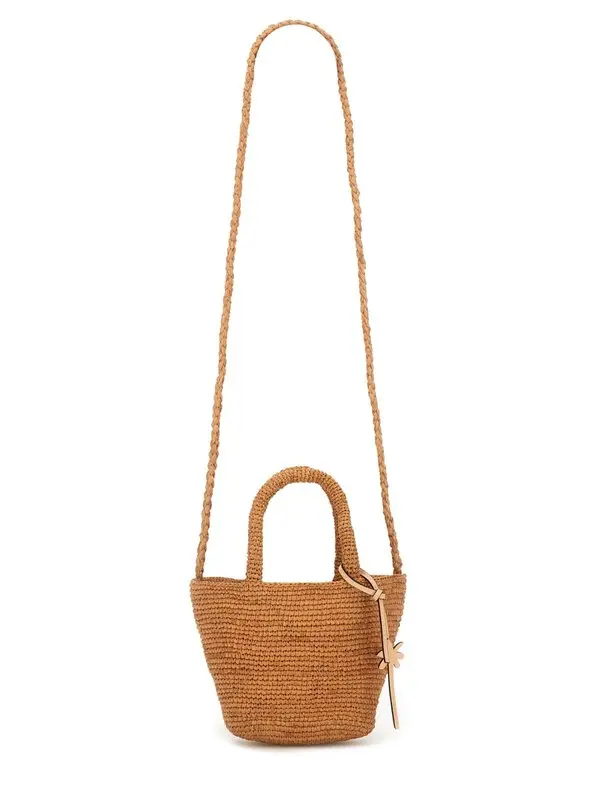 Manebí Mini Raffia Crossbody Handbag