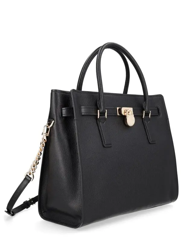 Michael Kors Hamilton Moderne Large Leather Satchel