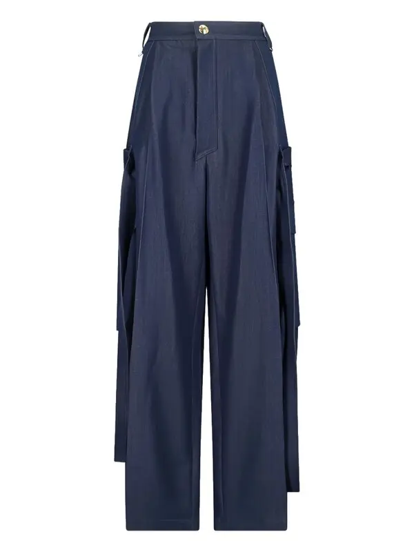 DARKPARK Wide-leg Cargo Trousers