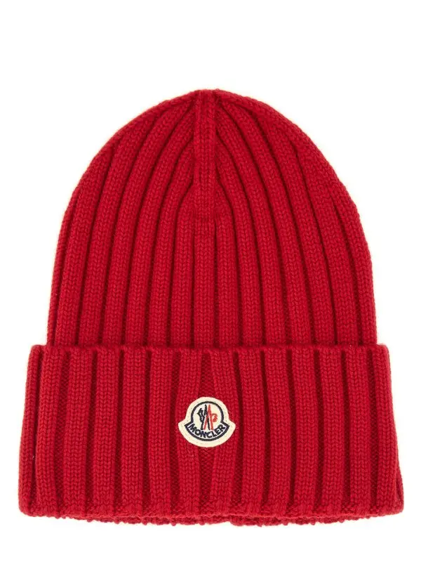 Moncler Wool Logo Hat For Fw25