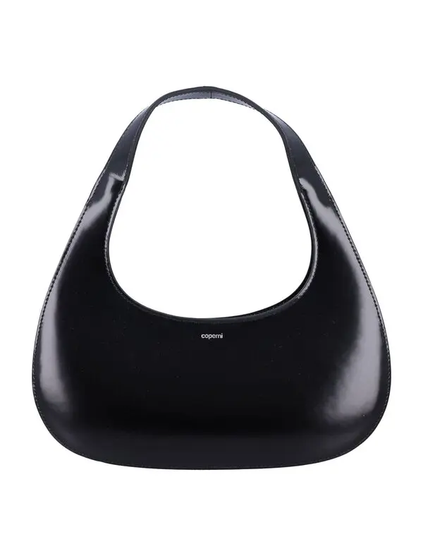 Coperni Theo Oval Slim Baguette Mini Handbag - Nero