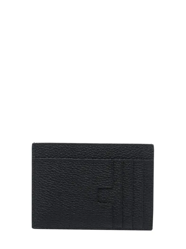 TOM FORD Leather Card Holder - Black