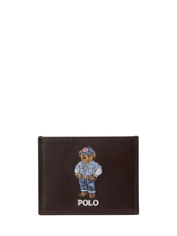 Ralph Lauren Classic Leather Wallet - Brown