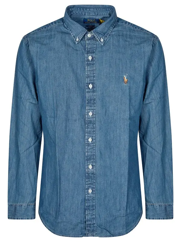 Polo Ralph Lauren Long Sleeve Sport Shirt - Denim