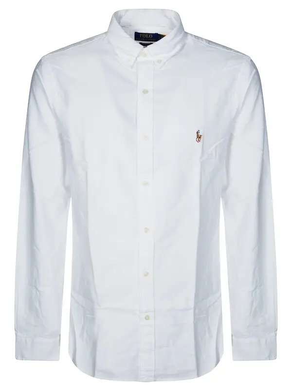 Polo Ralph Lauren Long Sleeve Sport Shirt For - Bianco