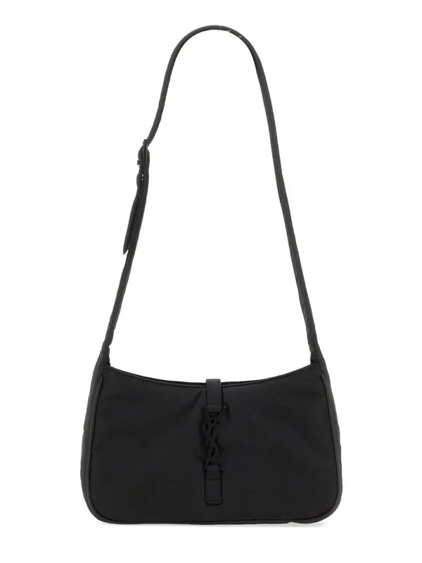 Saint Laurent Le 5 À 7 Econyl® Regenerated Nylon Shoulder Bag - Black