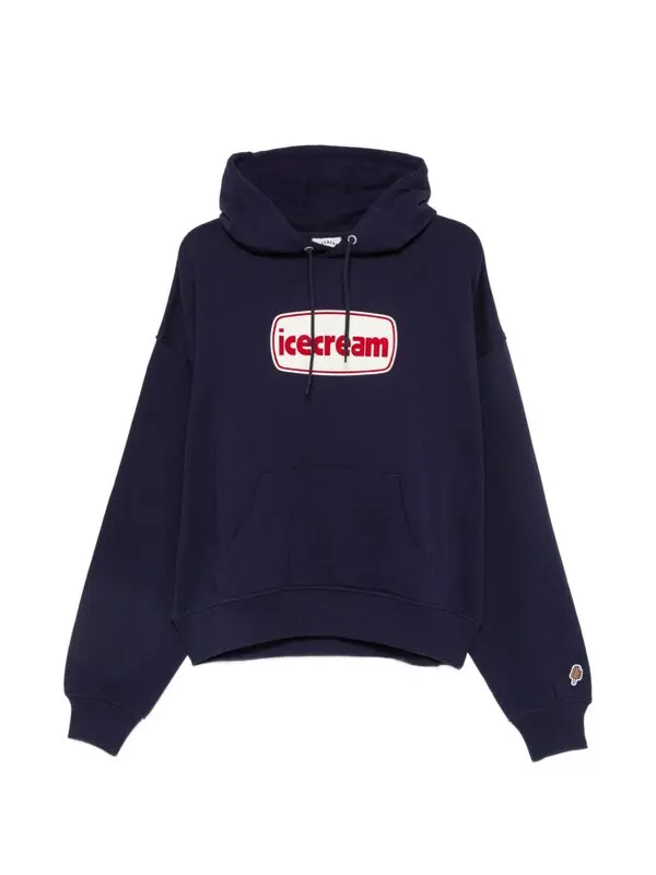 ICECREAM Logo Cotton Hoodie