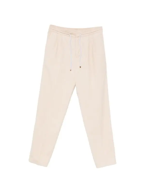 Brunello Cucinelli Velvet Trousers - Beige