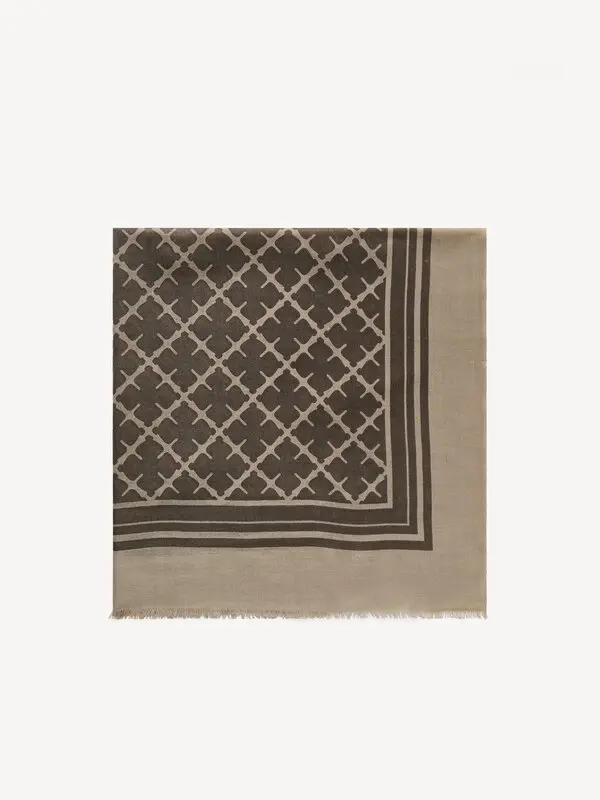BY MALENE BIRGER Cornelis Wool Scarf - Chocolate Chip