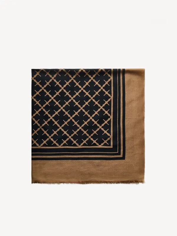BY MALENE BIRGER Cornelis Wool Scarf - Light Brown