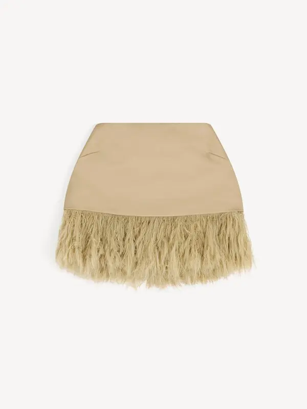BY MALENE BIRGER Melva Fringe Top - Old Beige