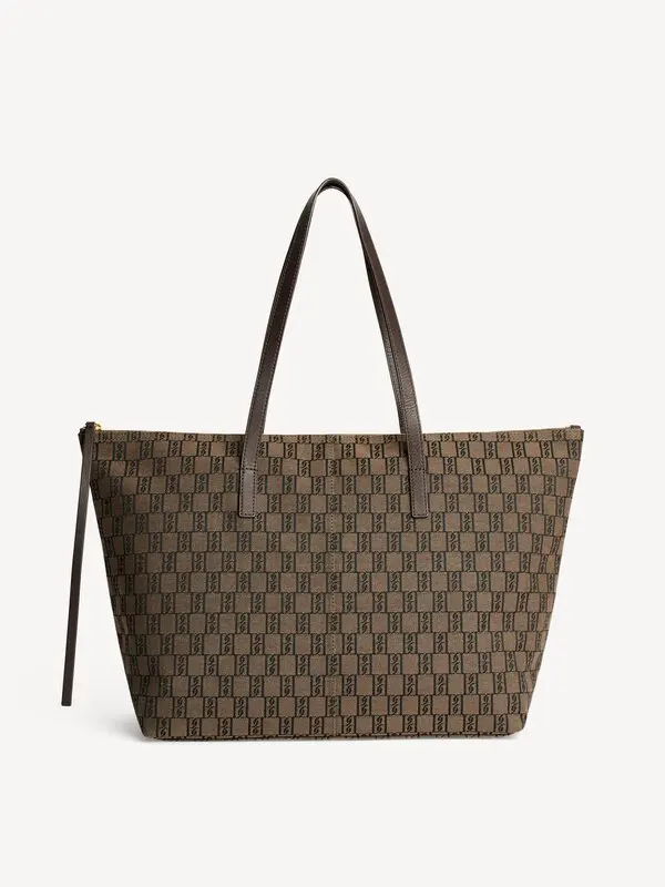 BY MALENE BIRGER Carva Monogram Tote Bag