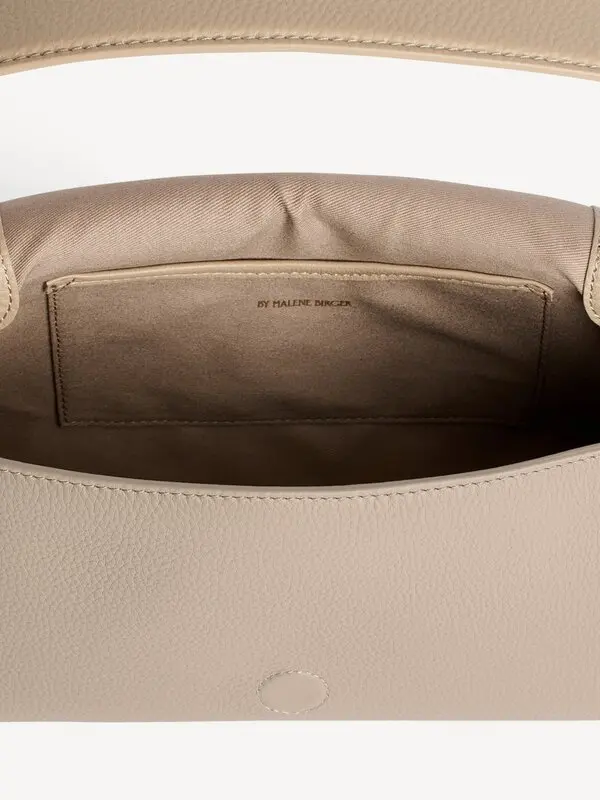 BY MALENE BIRGER Lellie Leather Shoulder Bag - Dune