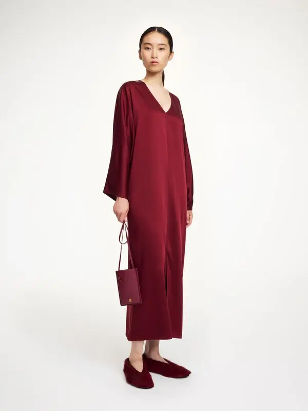 BY MALENE BIRGER Lucina Maxi Dress - Cabernet