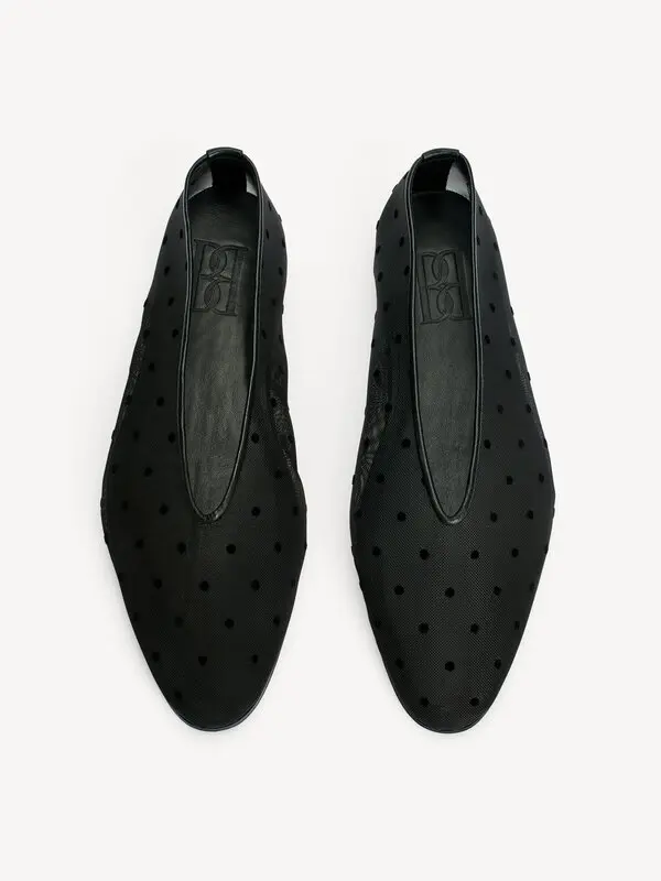 BY MALENE BIRGER Ayda Polka Dot Ballerina Flats