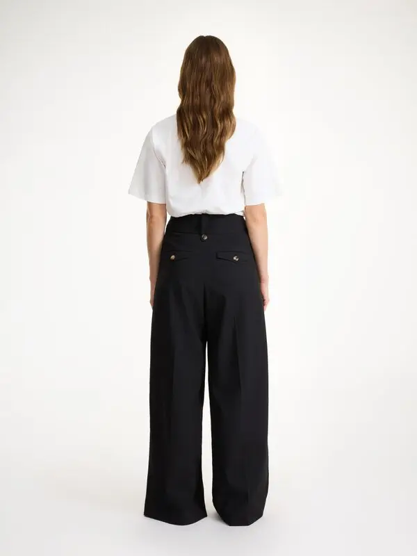 BY MALENE BIRGER Taal High-waist Wide-leg Trousers
