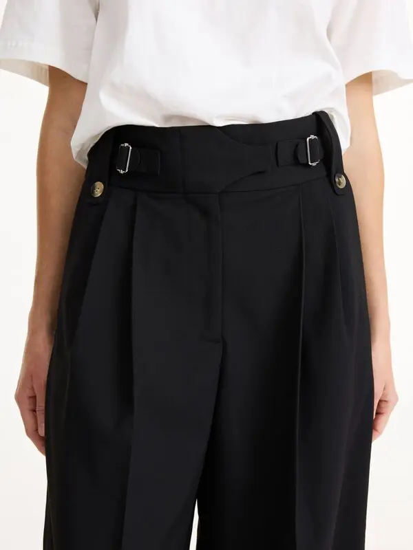 BY MALENE BIRGER Taal High-waist Wide-leg Trousers