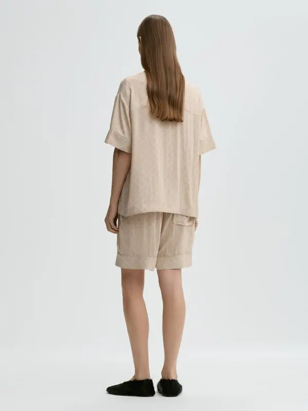 BY MALENE BIRGER Nanna Short-sleeved Shirt With Signature Flower Print