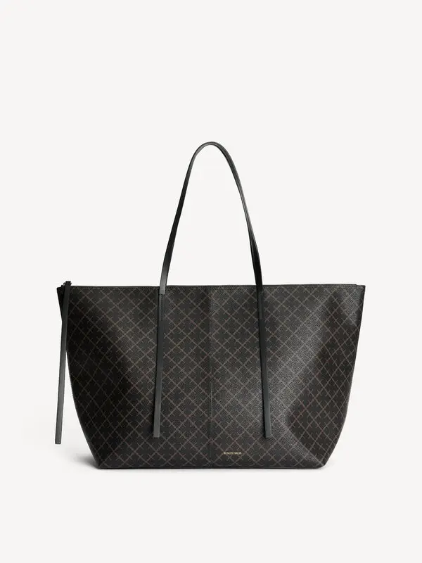 BY MALENE BIRGER Luze Tote Bag - Dark Chokolate