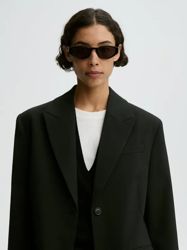 BY MALENE BIRGER Adele Single-breasted Blazer - Black