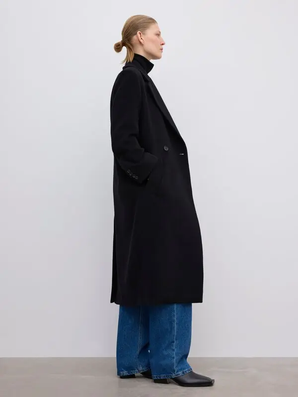 HOUSE OF DAGMAR Double-breasted Wool Coat