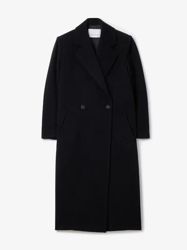 HOUSE OF DAGMAR Double-breasted Wool Coat