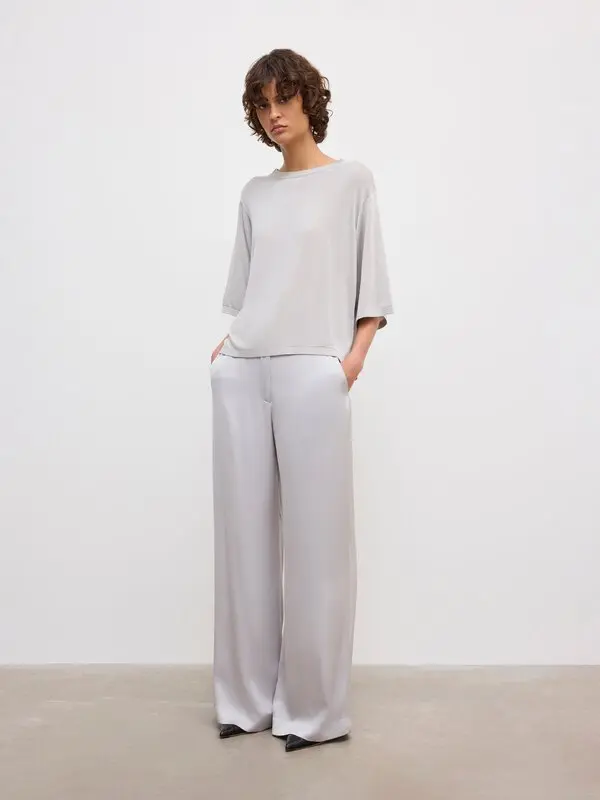 HOUSE OF DAGMAR Fluid Knit Top