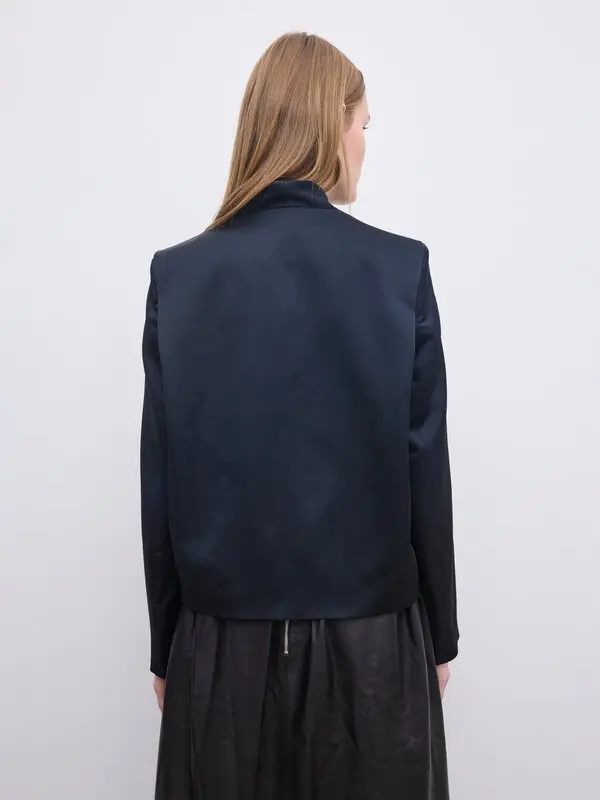 HOUSE OF DAGMAR Short Curved Jacket Duchesse