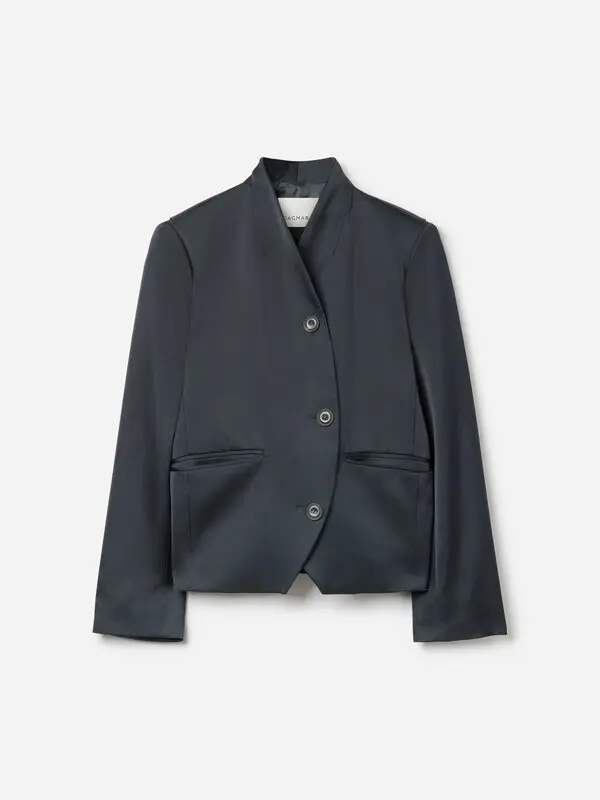 HOUSE OF DAGMAR Short Curved Jacket Duchesse