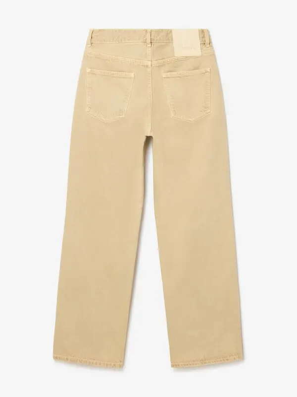 HOUSE OF DAGMAR Cropped Straight Leg Jeans