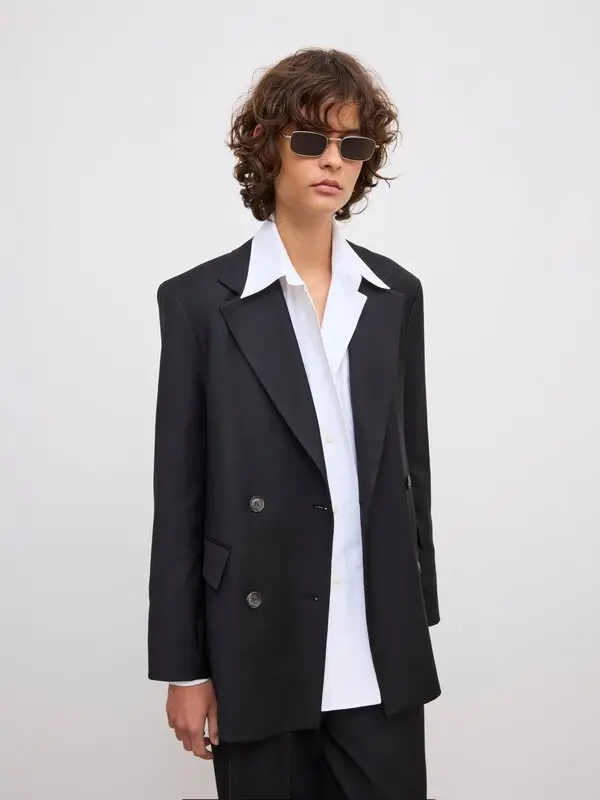 HOUSE OF DAGMAR Classic Wool Blazer