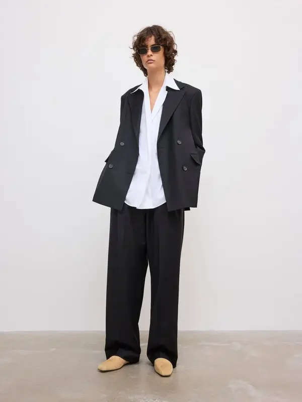 HOUSE OF DAGMAR Classic Wool Blazer