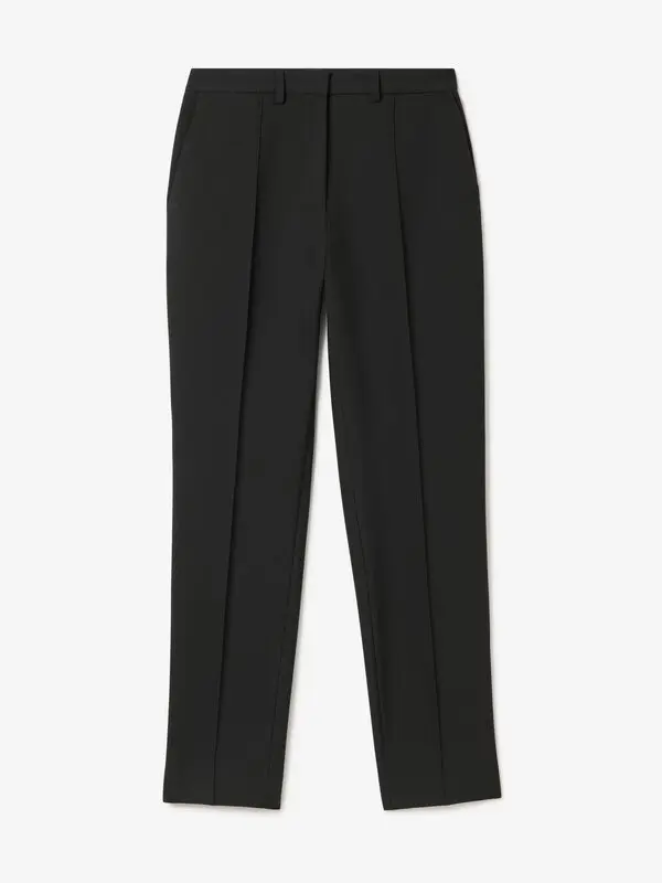 HOUSE OF DAGMAR Mid-waist Slim Fit Trousers