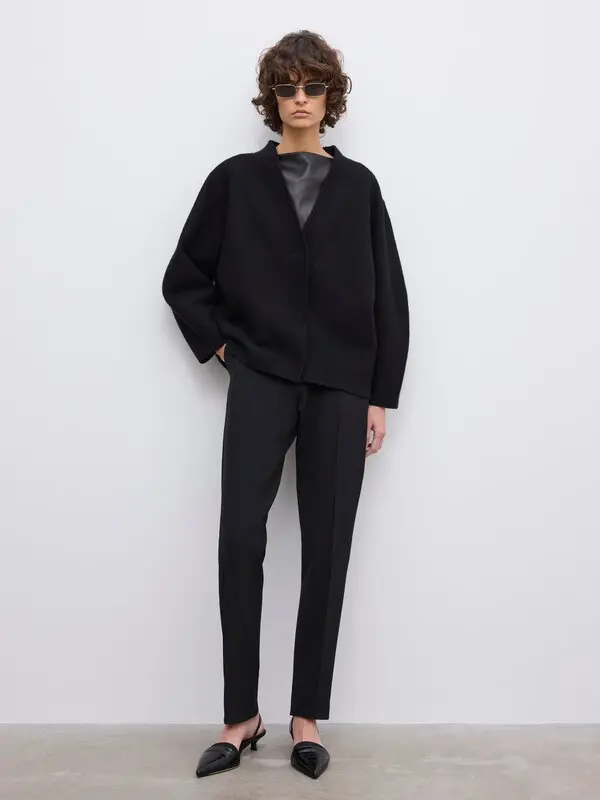 HOUSE OF DAGMAR Long Wool Cardigan