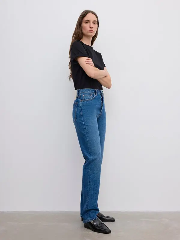 HOUSE OF DAGMAR Straight Leg Denim