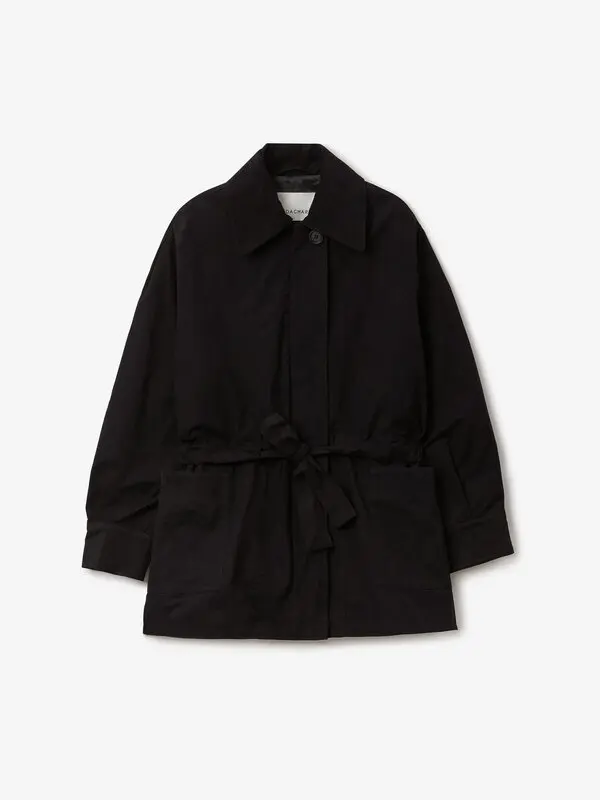 HOUSE OF DAGMAR Field Jacket - Washed Black