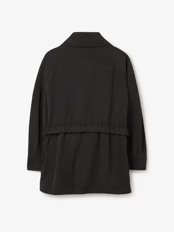 HOUSE OF DAGMAR Field Jacket - Washed Black