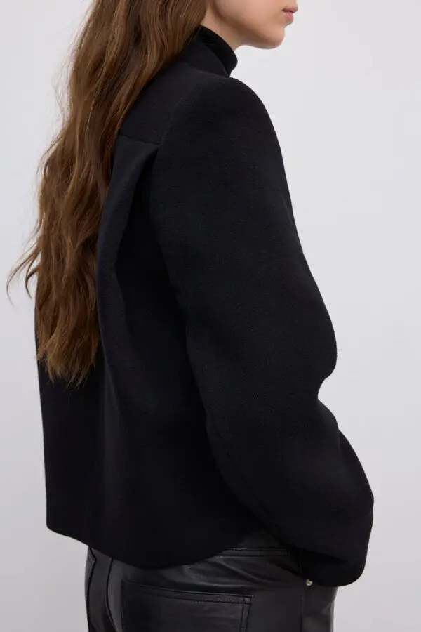 HOUSE OF DAGMAR Wool Tailored Short Jacket