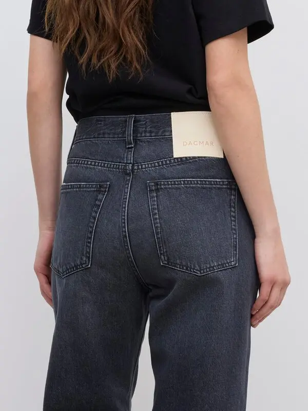 HOUSE OF DAGMAR Loose Fit Wide Leg Jeans