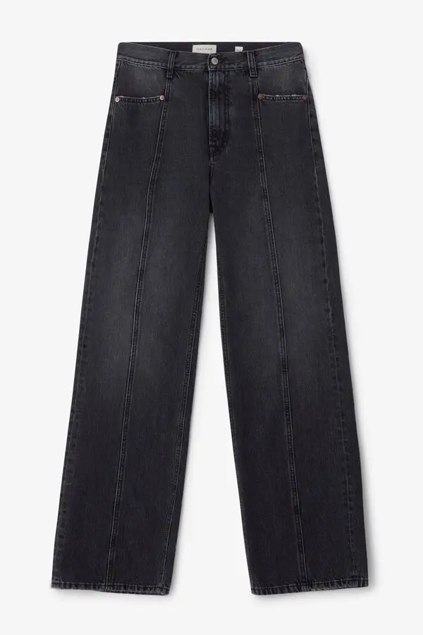 HOUSE OF DAGMAR Loose Fit Wide Leg Jeans