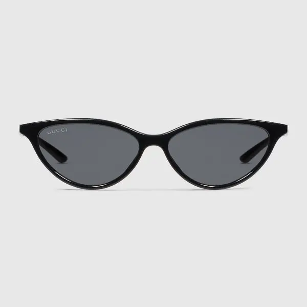 Gucci Cat-eye Frame Sunglasses - Black