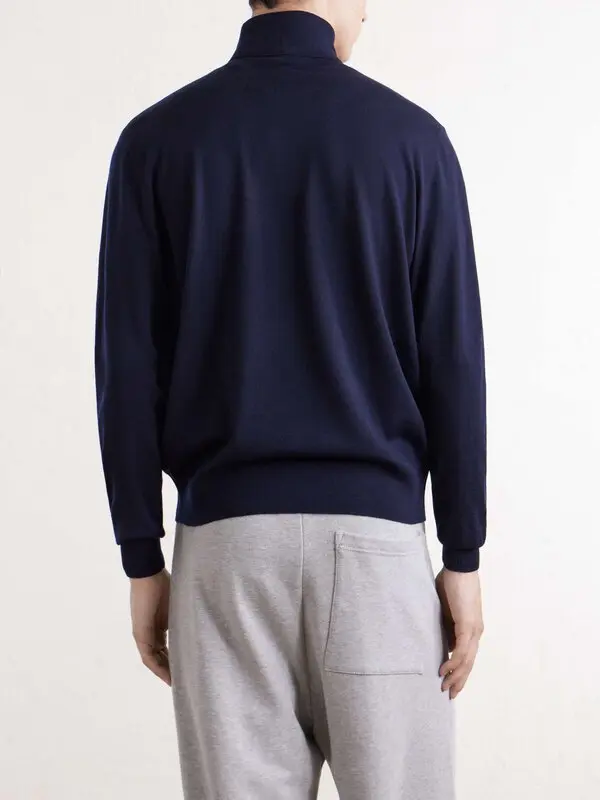 Dries Van Noten Merino Wool Turtleneck Sweater