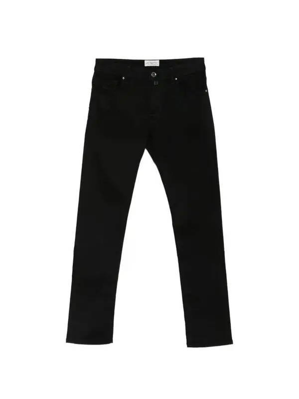 Jacob Cohen Logo-patch Slim-fit Jeans
